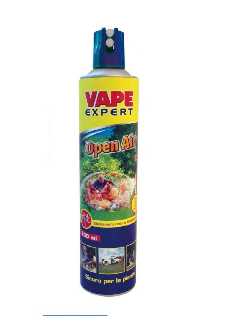 SPRAY ANTIZANZARE VAPE EXPERT OPEN AIR 600ML