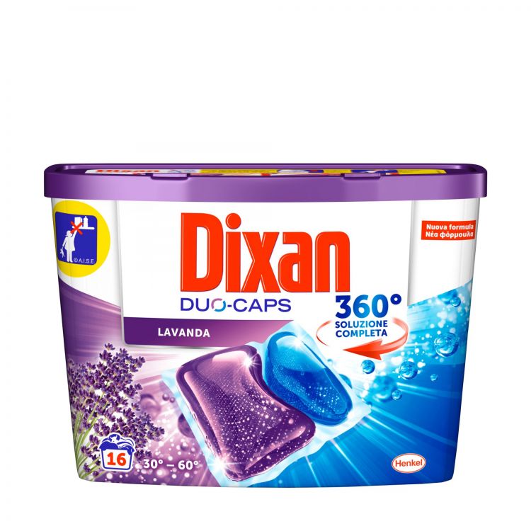 DIXAN Duo Caps Lavanda -16pz