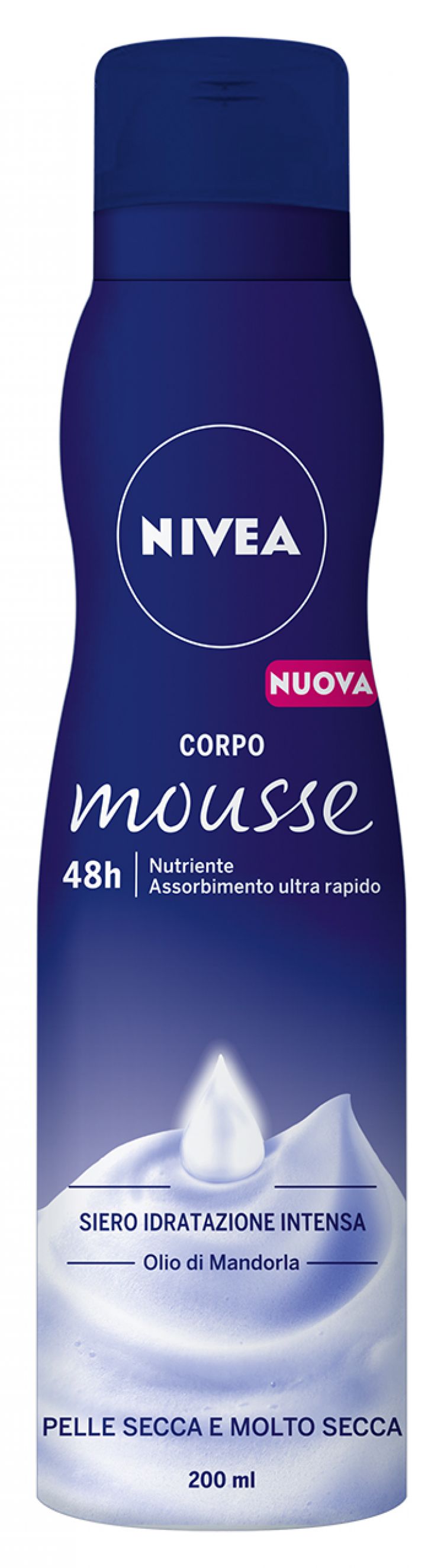 NIVEA Mousse Corpo Nutriente Idratazione Intensa - 200ml