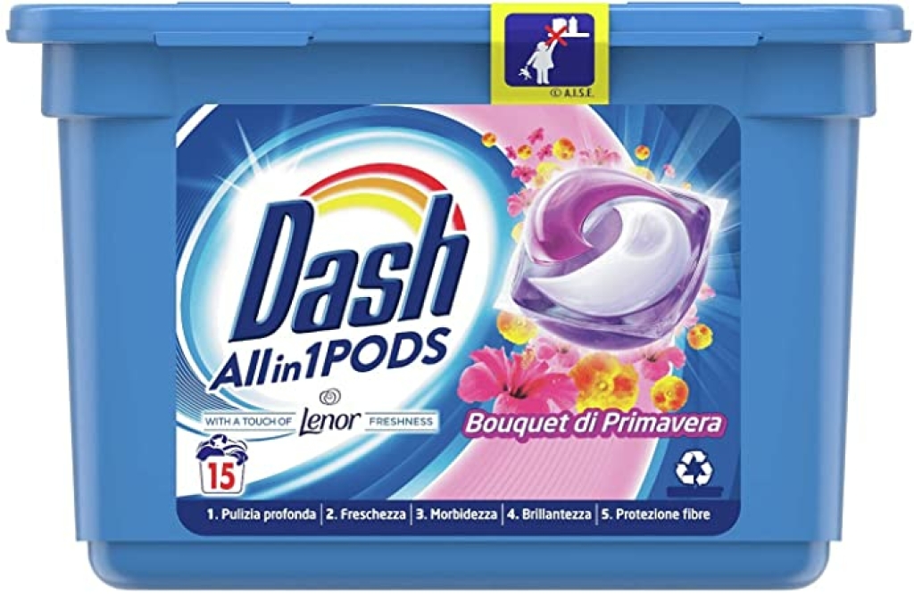 DASH All in 1 Pods Bouquet di Primavera - 15pezzi