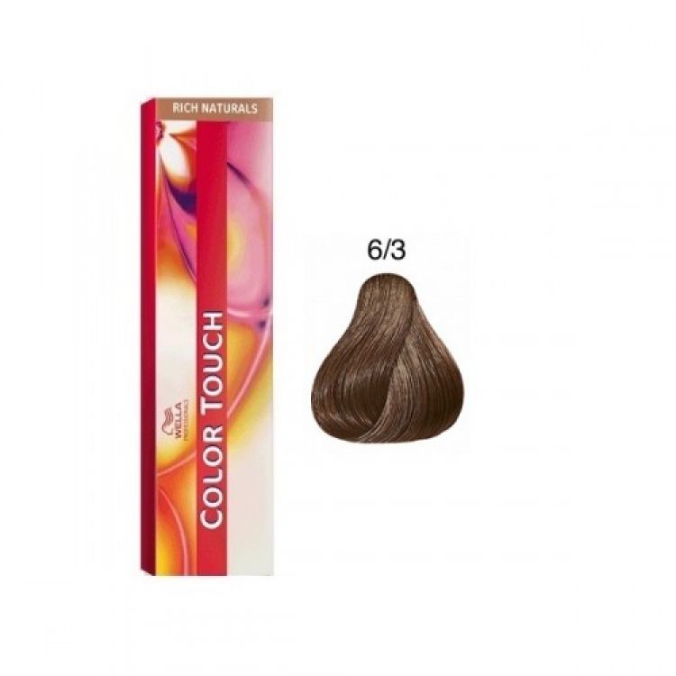 Wella colour touch 6/3 biondo scuro dorato | TuttoDetersivi.it