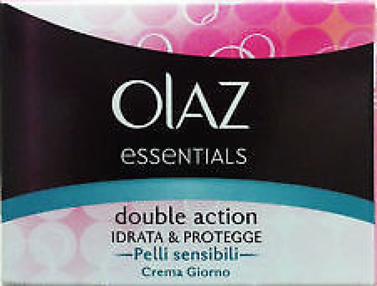 OLAZ Crema Giorno Doppia Azione Idrata e Protegge Pelli Sensibili - 50ml