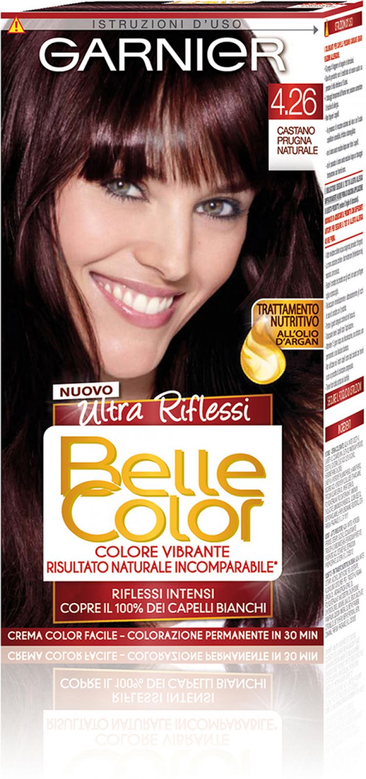 GARNIER Belle Color Crema Colorfacile Risultato Naturale Garantito 4,26 ...